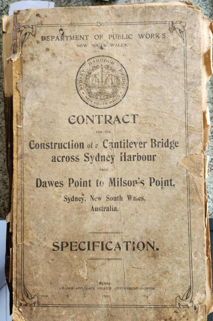 Signing the Harbour Bridge Contract – An Important Moment in History ...