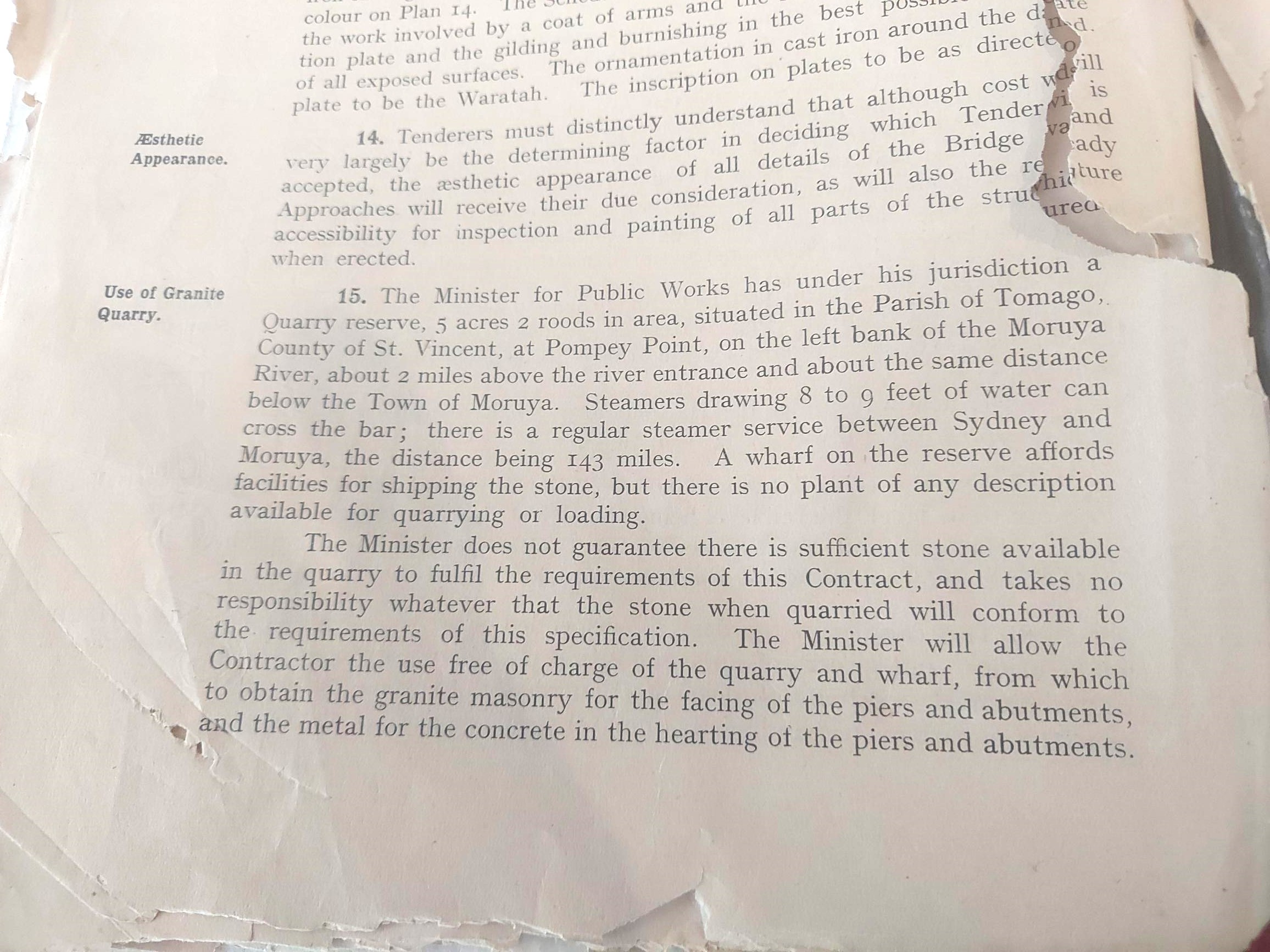 Signing the Harbour Bridge Contract – An Important Moment in History ...