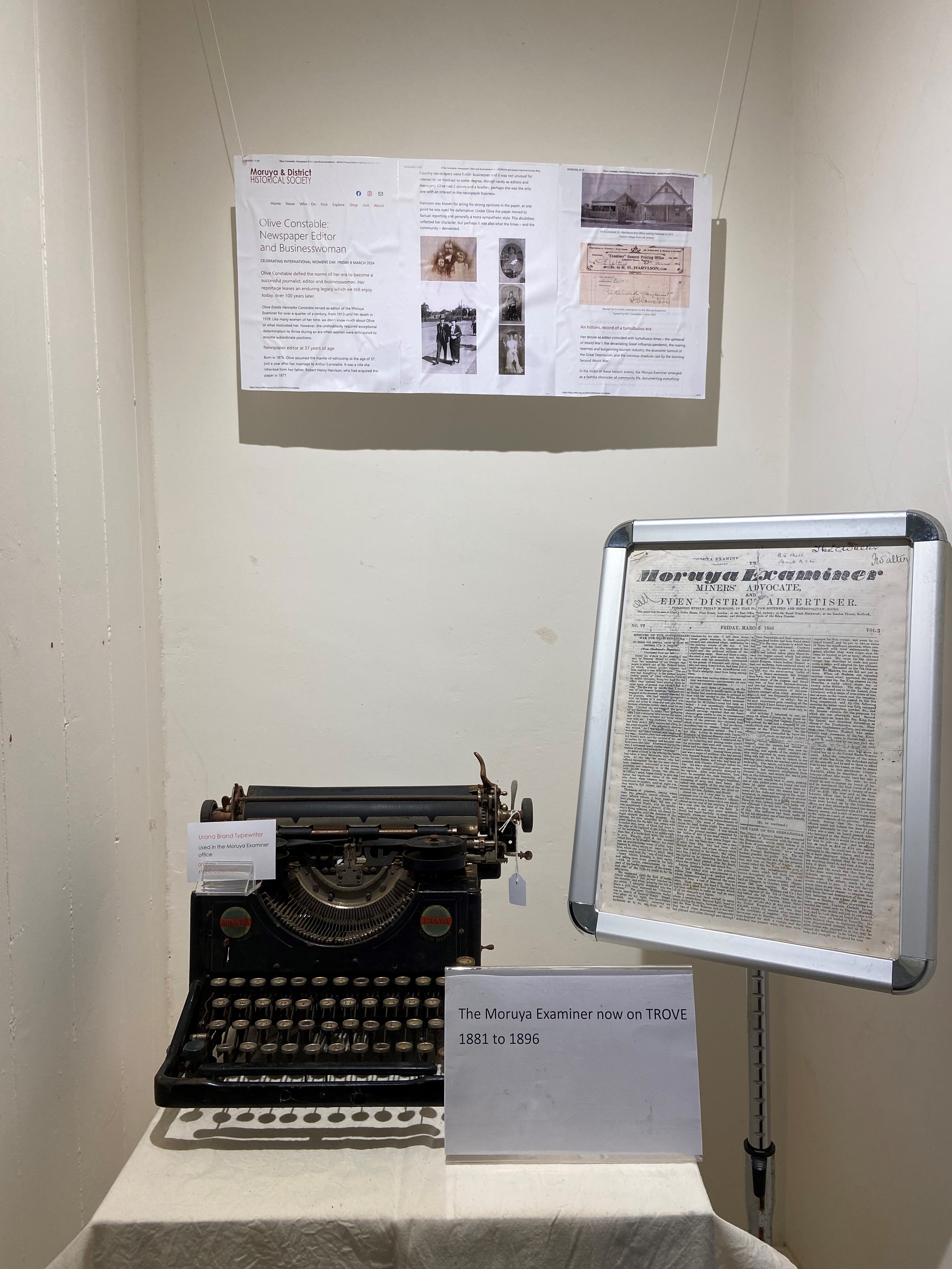 Moruya Examiner – New Mini-Exhibit – MORUYA and District Historical ...